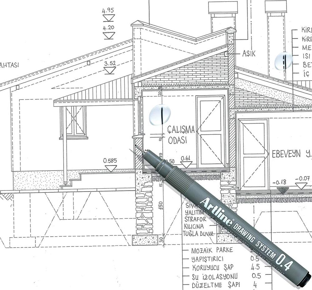 Artline 234 Drawing System Çizim Kalemi 0.4 mm - Siyah | Ofix