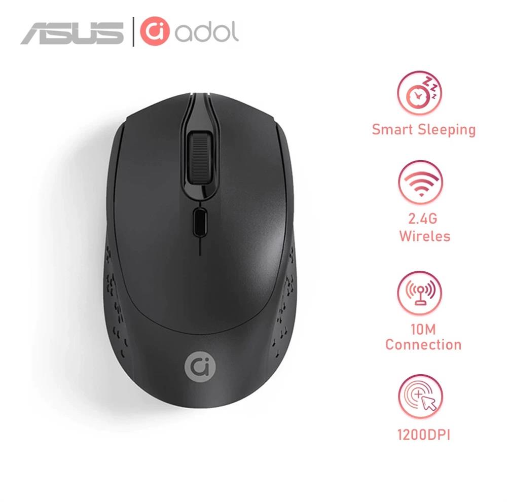 Asus Adol MS001 Kablosuz Mouse - Siyah | Ofix